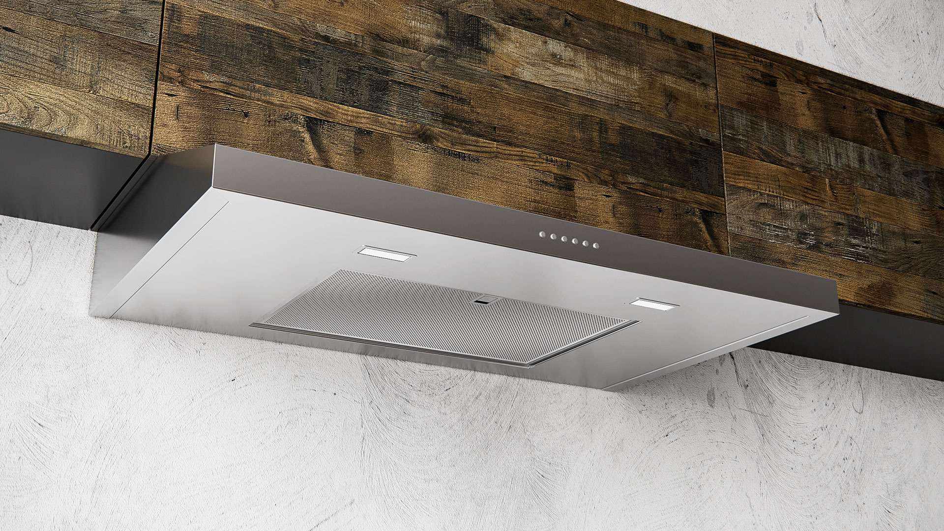 Undercabinet range hood made in Italy