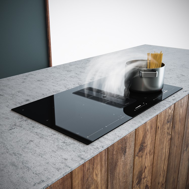 Venting induction hobs